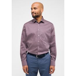 Eterna Herren Langarmhemd "COMFORT FIT", rot, Gr. 43, Twill, 100% cotton, Hemden, NON IRON (b&uuml;gelfrei)