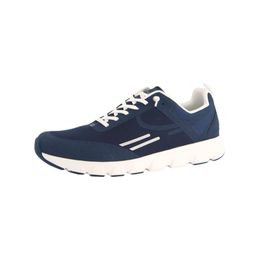TENHAAG Herren Sneaker "Tenhaag Sneaker Mesh", Gr. 44,5, blau, Textil, Schuhe