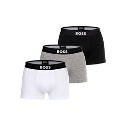 BOSS Herren Boxershorts "Boxershort Trunk 3P BOSS ONE 3er Pack", Gr. XXL, bunt, Obermaterial: 95% Baumwolle CO. 5% Elasthan EL., Unterhosen