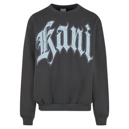 Karl Kani Sweatshirt Herren Gr&ouml;&szlig;e S hellblau / anthrazit