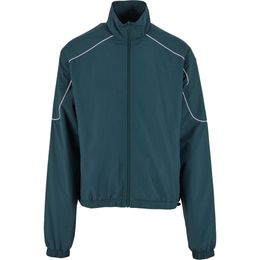 Urban Classics &Uuml;bergangsjacke Herren Gr&ouml;&szlig;e XXL dunkelgr&uuml;n / wei&szlig;