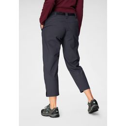 Maier Sports Damen Trekkinghose "7/8 LULA", blau, Gr. 58, Obermaterial: 90% Polyamid, 10% Elasthan, Hosen, 4-Wege-Stretch, auch in gro&szlig;en Gr&ouml;&szlig;en