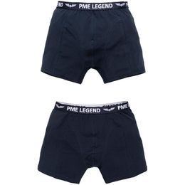 PME-Legend PME LEGEND Herren Boxershorts, Gr. M, blau, Jersey, Obermaterial: 95% Baumwolle, 5% Elasthan, Unterhosen