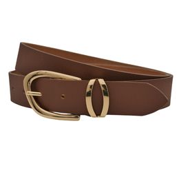 AnnaMatoni Damen Lederg&uuml;rtel "AnnaMatoni Lederg&uuml;rtel Lora Lederg&uuml;rtel Lora", braun, Gr. 130, 100% Leder, G&uuml;rtel