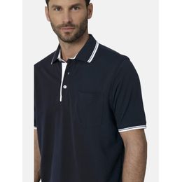 Babista Herren Poloshirt "Poloshirt TESSAVEST", blau, Gr. 52, Obermaterial: 100% Baumwolle CO., Shirts