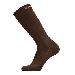 UphillSport Damen Socken "ROVA", Gr. 39, braun, 63% Wolle, 25% Polyamid, 10% Polypropylen, 2% Elasthan, unifarben, Socken, mit mehrlagiger Struktur