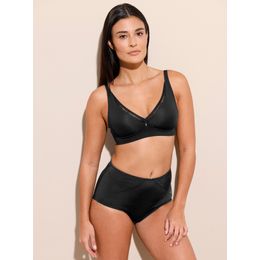 Damen Minimizer-BH, Gr. 95, schwarz, 70% Polyamid, 29% Elasthan, 1% Polyester, BHs