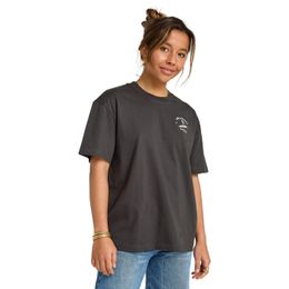 Billabong Damen T-Shirt "Catch Feelings", schwarz, Gr. M, Obermaterial: 100% Walkfrottier;, Shirts