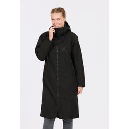 WHISTLER Damen Parka "Bellway", schwarz, Gr. 38, unifarben, 100% Polyester, Jacken, Im langen Schnitt mit optimalem Wetterschutz