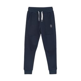 Color Kids Mädchen Jogginghose "Jogginghose COSweat", blau, Gr. 140, Obermaterial: 75% Polyester PES. 25% Viskose CV., Hosen