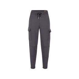 Herren Jogginghose "X-Fit Label Jogger", grau, Gr. S, Alpha Industries, Obermaterial: 80% Baumwolle, 20% Polyester, Hosen