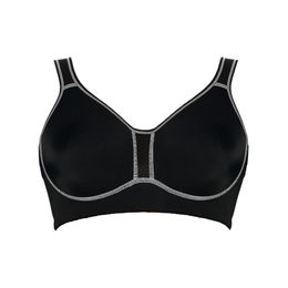 Viania Damen Sport-BH "Sport BH Performance", Gr. 75, schwarz, Obermaterial: 47% Polyamid PA. 41% Polyester PES. 12% Elasthan EL., BHs