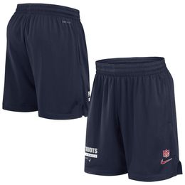 Nike Herren Sporthose "Nike Shorts New England Patriots Nike Dri-Fit Mesh"blau, Gr. L, 100% Polyester, Hosen