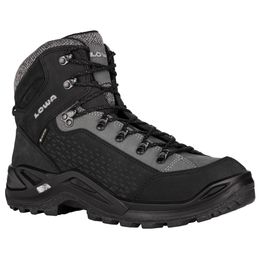 Lowa Herren Winterstiefel "RENEGADE WARM GORE-TEX MID", Gr. 41, schwarz, Leder, Textil, Schuhe, Winterschuhe, Winterboots, Snowboots, wasserdicht