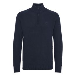 INDICODE Herren Troyer "Troyer IDTorino", blau, Gr. L, Obermaterial: 46% Baumwolle CO recyc.. 34% Baumwolle CO. 20% Polyester PES., Pullover