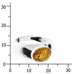 OSTSEE-SCHMUCK Damen Fingerring "OSTSEE-SCHMUCK Ring Melle Ring Melle", 64 (20,4), Silber 925 (Sterlingsilber), silber, Silber 925 (Sterlingsilber),
