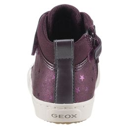Geox "J KALISPERA GIRL I" High Top Sneaker, Schn&uuml;rboots, Freizeitschuh mit Gummizug