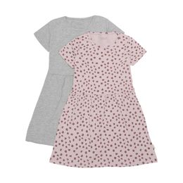 Minymo M&auml;dchen Jerseykleid "Jerseykleid MIDress", grau, Gr. 128, Obermaterial: 95% Baumwolle CO. 5% Elasthan EL., Kleider