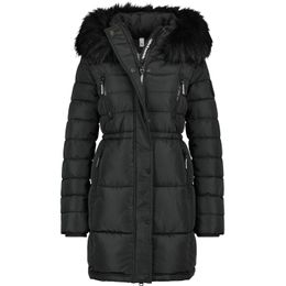 alife and kickin ALIFE & KICKIN Damen Winterjacke "Damen NicolaAK A", schwarz, Gr. S, 100% Polyester, Jacken