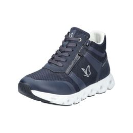 Caprice Damen Sneaker "Caprice Sneaker Lederimitat/Textil", Gr. 39, blau, Lederimitat, Textil, Schuhe