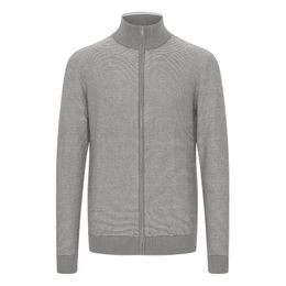 FQ1924 Herren Strickjacke "Strickjacke FQLewis", grau, Gr. 3X, Obermaterial: 100% Baumwolle CO., Strickjacken