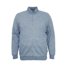 Blend Herren Sweatjacke "Sweatjacke BHBLenner", blau, Gr. 5XL, Obermaterial: 60% Baumwolle CO. 40% Polyester PES., Sweatjacken
