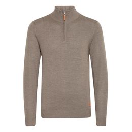 Blend Herren Troyer "Troyer BHRobin", grau, Gr. XL, Obermaterial: 50% Baumwolle CO. 50% Polyacryl PAN., Pullover