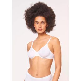 Triumph Damen B&uuml;gel-BH "Micro Fun W", Gr. 75, wei&szlig;, Microtouch, Obermaterial: 82% Polyamid, 18% Elasthan (LYCRA), BHs, nahtlos vorgeformte Cups