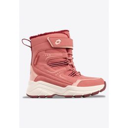 Lotto Jungen Winterboots, Gr. 29, rosa, Synthetik, Schuhe, Winterschuhe, Winterstiefel, Snowboots, wasserdicht & gef&uuml;ttert