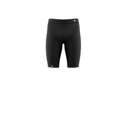 Bauerfeind Herren Funktionstights "COMPRESSION TIGHTS SHORT", grau, Gr. S, Obermaterial: 90% Polyamid, 10% Elasthan, Hosen
