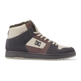 DC Shoes Herren Sneaker "Manteca 4 Hi Wr", Gr. 10,5, grau, Obermaterial:51.34% Leder, 24% Synthetikmaterial, 24.66% Microfaser;, Schuhe