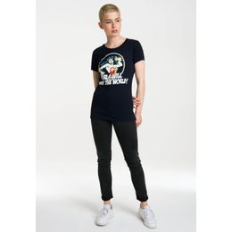 logoshirt Damen T-Shirt "Wonder Woman", bunt, Gr. XS, bedruckt, mehrfarbig, 100% Baumwolle, Shirts, mit tollem Statement-Print