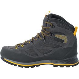 Jack Wolfskin Herren Trekkingschuh "FORCE CREST TEXAPORE MID M", Gr. 6, schwarz, Obermaterial: Synthetik; Obermaterial 2: Textilmaterial; Futter:
