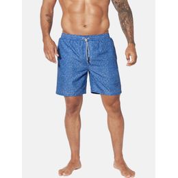 Jan Vanderstorm Herren Badeshorts "Badeshorts LIKJELL", blau, Gr. LXL, Obermaterial: 100% Polyester COOLMAX PES(Coolmax)., Badehosen