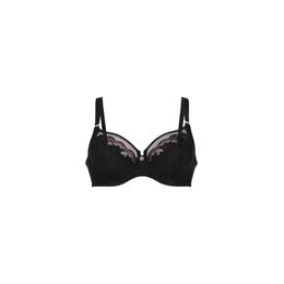 Rosa Faia Damen B&uuml;gel-BH "Sita", Gr. 75, schwarz, Obermaterial: 77% Polyamid, 23% Elasthan, BHs, feminin, stilvoll, elastisch, mit Spitze, mit B&uuml;gel,