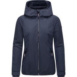 Ragwear Damen Winterjacke "Dizzie Warm Rain", blau, Basic, Gr. L, Obermaterial: 100% Polyester, Innenfutter: 100% Polyester, Wattierung: 100%