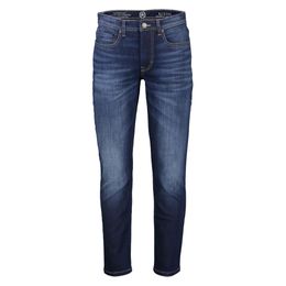 Lerros Herren 5-Pocket-Jeans "Lerros BAXTER Herrenjeans in Grossen Grössen, Straight Leg", blau, Gr. 42, 99% Baumwolle, 1% Elasthan, Jeans