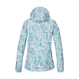 Killtec Damen Softshelljacke "KOS 56 WMN SFTSHLL JCKT", blau, Gr. 40, Oberseite: 100% Polyester;R&uuml;ckseite: 100% Polyester;Futter: 100% Polyester,
