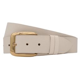 AnnaMatoni Damen Lederg&uuml;rtel "AnnaMatoni Lederg&uuml;rtel Fina Lederg&uuml;rtel Fina", wei&szlig;, Gr. 95, 100% Leder, G&uuml;rtel