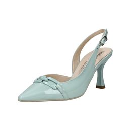 Nero Giardini Damen Slingpumps "Nero Giardini Pumps Leder", Gr. 41, blau, Leder, Schuhe