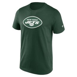 T-Shirt Fanatics "Fanatics T-Shirt New York Jets Primary Logo Graphic", Jungen, Gr. L, gr&uuml;n, 100% Baumwolle, Shirts T-Shirt