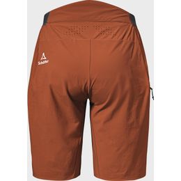 Sch&ouml;ffel SCH&Ouml;FFEL Damen Shorts "Shorts Mellow Trail L", rot, Gr. 40, Oberstoff : 85% Nylon 15% Elasthan, Hosen