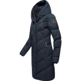 Ragwear Damen Steppmantel "Natalka", blau, Gr. XXL, Au&szlig;enmaterial: 100% Polyester. Innenfutter: 100% Polyester. Wattierung: 100% Polyester, M&auml;ntel,