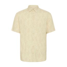 Blend Herren Kurzarmshirt "Kurzarmhemd BHACE Shirt", beige, Gr. XL, Obermaterial: 100% Viskose CV., Hemden