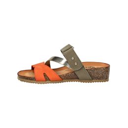 IGI&CO IGI & CO Damen Pantolette "IGI & CO Pantoletten Nubukleder", Gr. 40, orange, Nubukleder, Schuhe