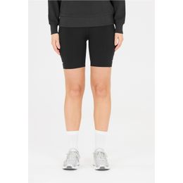 SOS Damen Lauftights "Telluride", schwarz, Gr. M, unifarben, 80% Polyamid, 20% Elasthan, Hosen, Aus atmungsaktivem Material