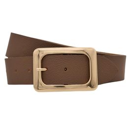 AnnaMatoni Damen Lederg&uuml;rtel "AnnaMatoni Lederg&uuml;rtel Flora Lederg&uuml;rtel Flora", braun, Gr. 105, 100% Leder, G&uuml;rtel