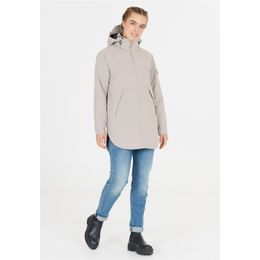 WEATHER REPORT Damen Outdoorjacke "Britta", beige, Gr. 40, unifarben, 90% Polyester, 10% Elasthan, Jacken, mit wind- und wasserdichter Eigenschaft