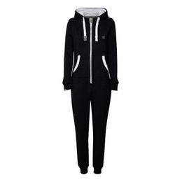 oxmo Damen Overall "Overall OXBenna", schwarz, Gr. S, Obermaterial: 60% Baumwolle CO. 40% Polyester PES., Overalls