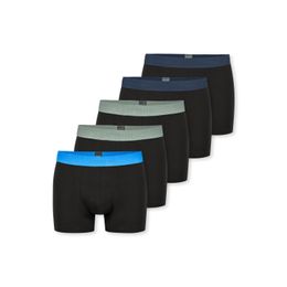 Schiesser Herren Boxershorts "Boxershort 5PACK Shorts - 95/5 Multipacks 5er Pack", Gr. XXL, bunt, Obermaterial: 95% Baumwolle CO. 5% Elasthan EL.,
